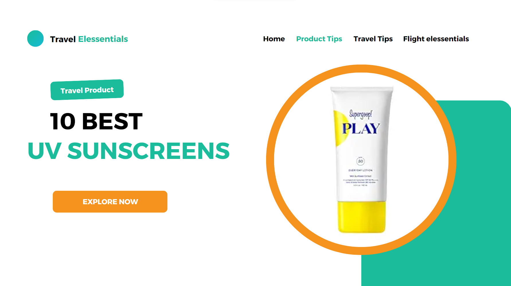 10 Best UV Sunscreens to protect your skin - Travel Essential